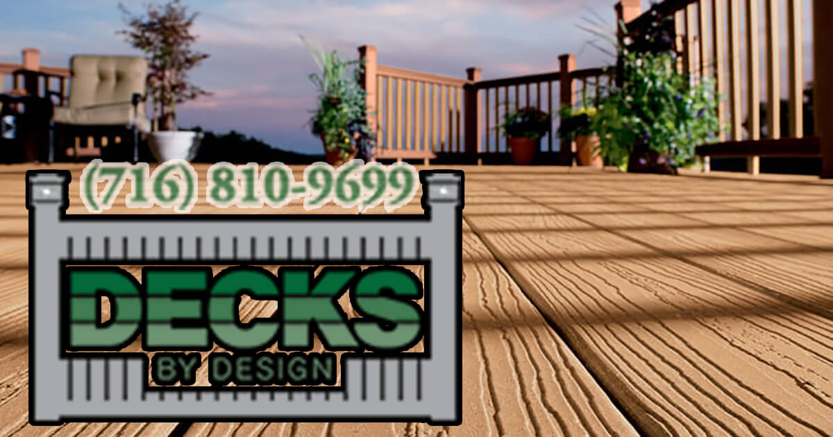 Buffalo NY Decks Construction, Custom Deck Builder - Decks by Design